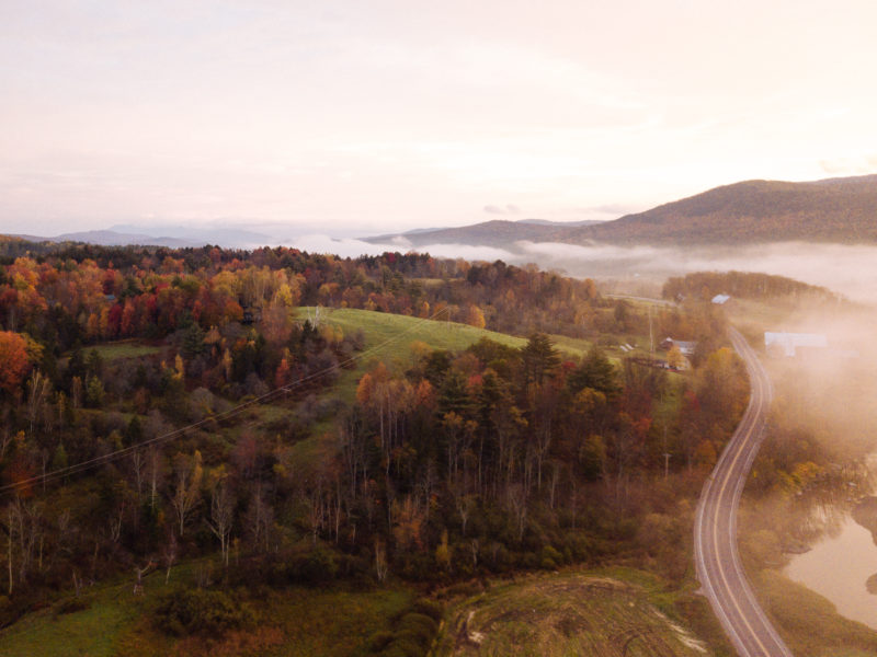 Finding Fall in Waitsfield Vermont With 1824 House