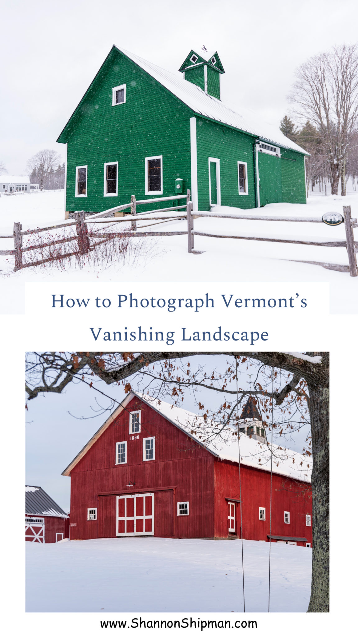 Vermont Landscape Photography Tips - Shannon Shipman